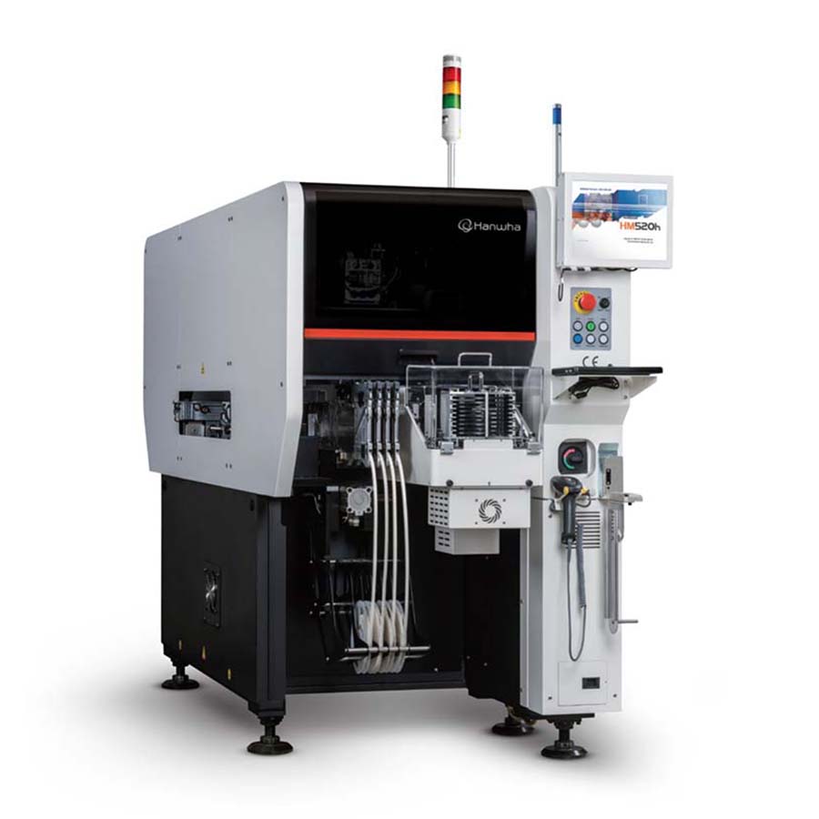 韩华HM520 H超高速贴片机 – 韩华贴片机官方授权代理商